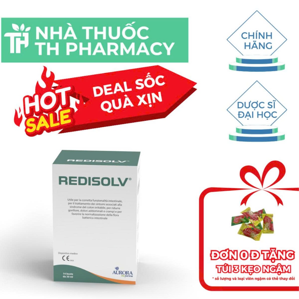 [🚨RẺ VÔ ĐỊCH🚨] REDISOLV Gel - Hỗ Trợ Giảm Tiêu Chảy, Táo Bón, Đầy Hơi ...