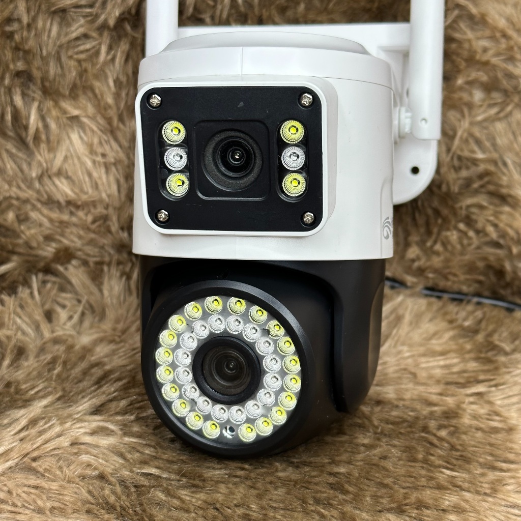 Camera YOOSEE 2 Mắt Q42 Mới Nhất 2025 PRO 15.0MPX Xoay 360 Độ- Xem 2 Vị ...