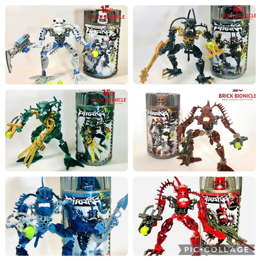 LEGO BIONICLE AUTH PH SG MA - ĐỒ CHƠI LẮP RÁP BIONICLE PIRAKA - 8900 ...