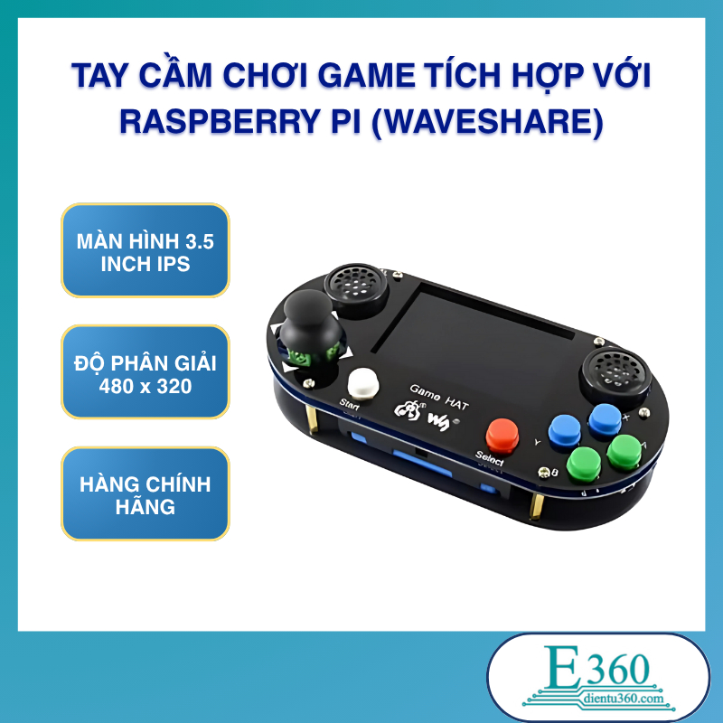 Tay Cầm Chơi Game Tích Hợp Với RASPBERRY PI (WAVESHARE) | Shopee Việt Nam