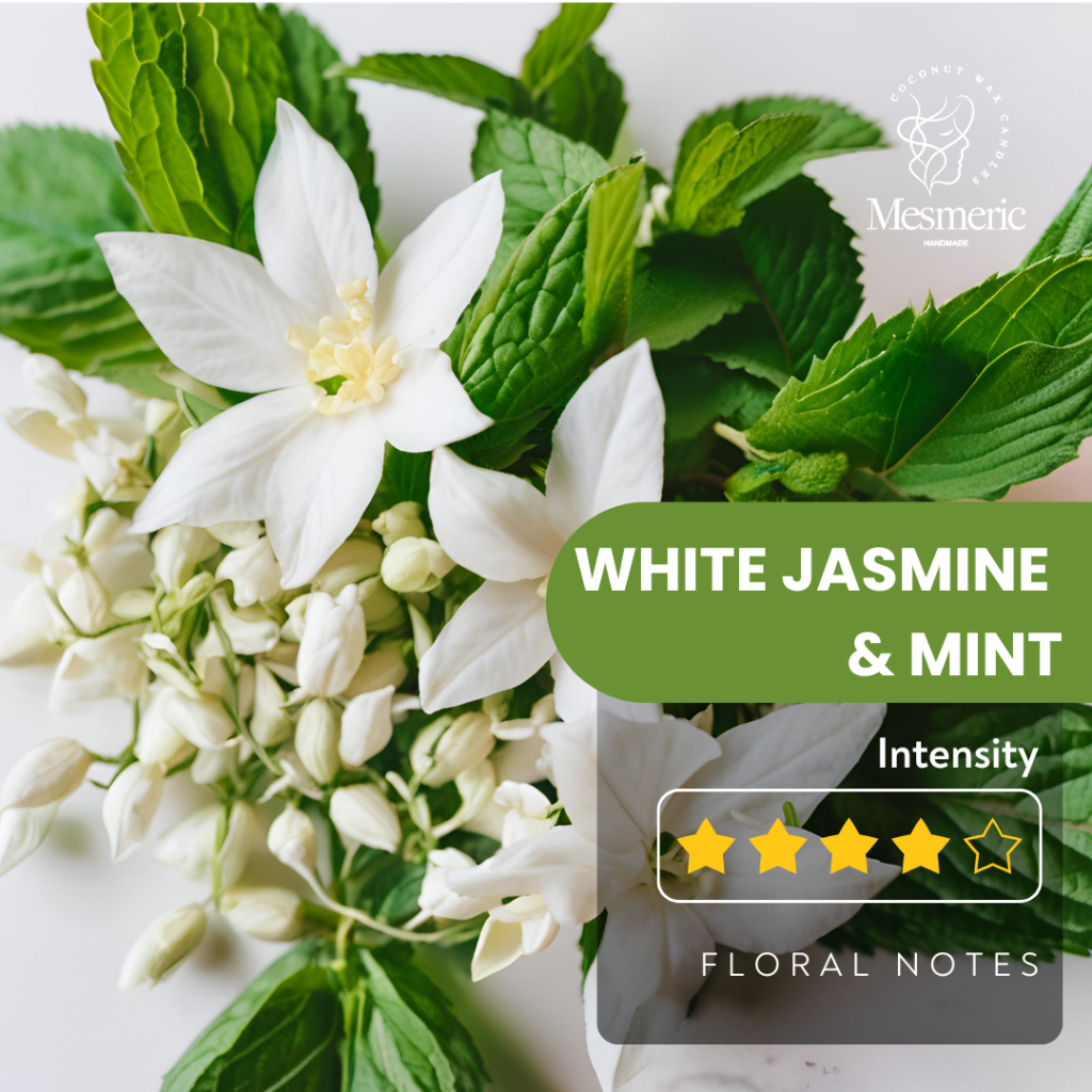 Tinh Dầu White Jasmin Mint Oil MESMERIC Nguyên Chất Tạo Mùi Hương ...