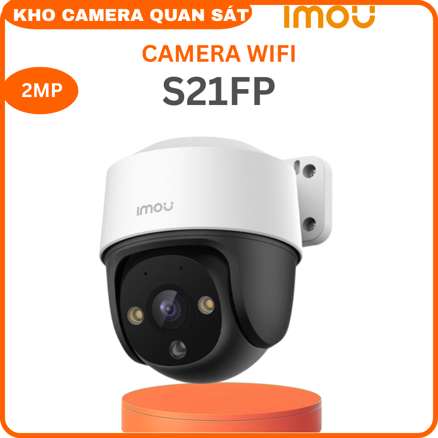 Camera Wifi IMOU Cruiser SE S21FP 2M 1080P xoay 360 độ,có màu ban đêm ...