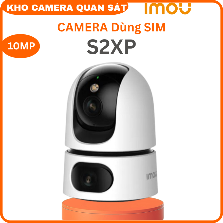 Camera Wifi IMOU 2 Mắt S2XP Ranger Dual 6MP/10MP,quay 360 độ,có màu ban ...