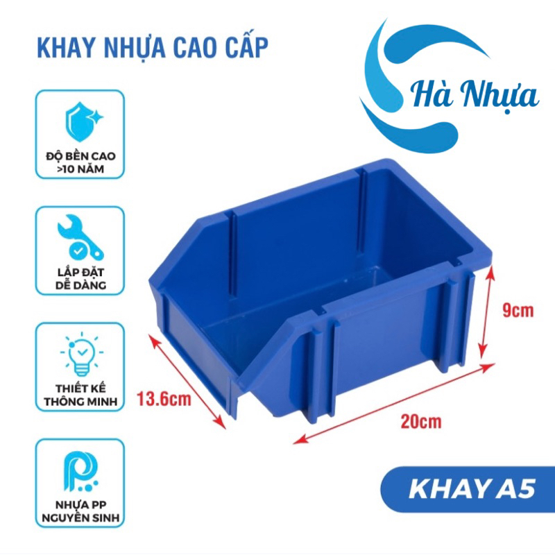Khay nhựa đựng linh kiện A5 - Kt: 200x136x90 mm | Shopee Việt Nam
