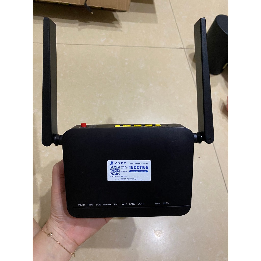 Modem Wi-Fi 6 GPON ZTE F6201B AX3000 hàng VNPT (Đã qua sử dụng và ...
