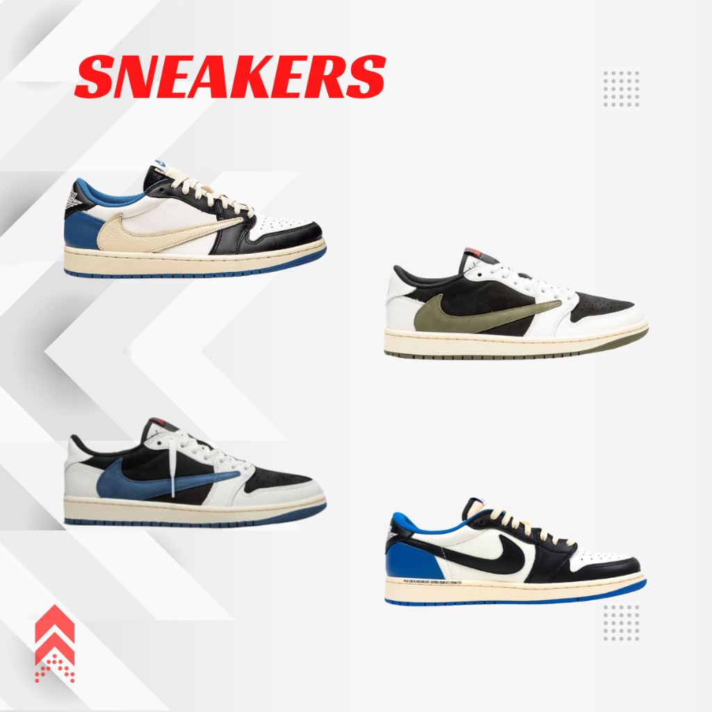 [ Chính Hãng ] Giày Nike Air Jordan 1 Low OG SP Travis Scott Các Phối Màu Nam Nữ Full Size Full ...