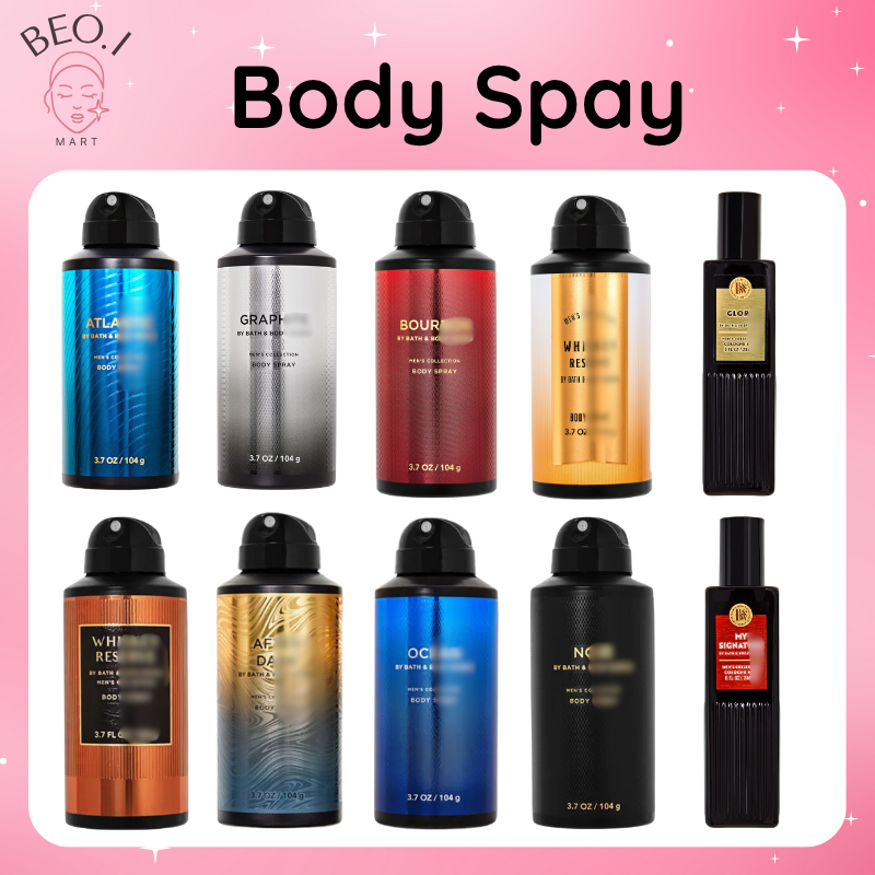 Xịt Thơm toàn thân Nam Bath & body works 104g - Beoi Mart | Shopee Việt Nam