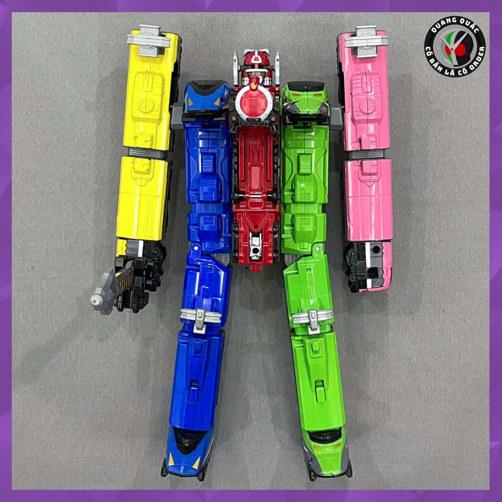 [HÀNG MỚI VỀ] Mô hình đồ chơi chính hãng DX Ressha Gattai Toq-Oh ...