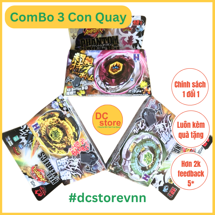 Combo 3 Con Quay Vô Cực Sói Ba Đầu Và Sư Tử Rừng Xanh Và Ba Mắt Cho Bộ Sưu Tập Cho Bé Trên 3 ...