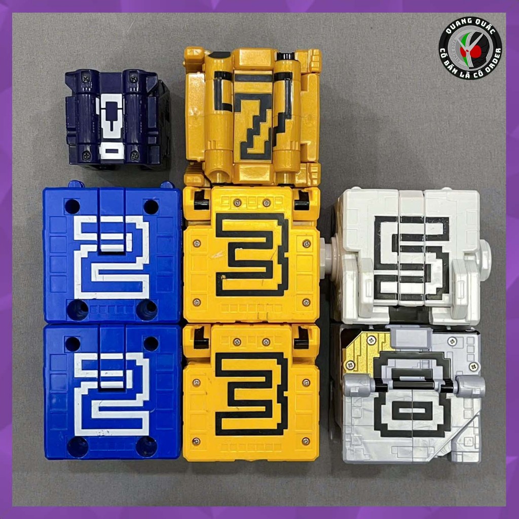 [HÀNG MỚI VỀ] Mô hình đồ chơi chính hãng DX Zyuoh Cube Doubutsu Gattai DX Zyuoh King | Shopee ...