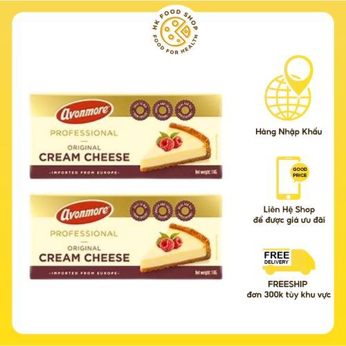 AVONMORE PROFESSIONAL CREAM CHEESE PHÔ MAI KEM IRELAND ( 1 kg / khối ...