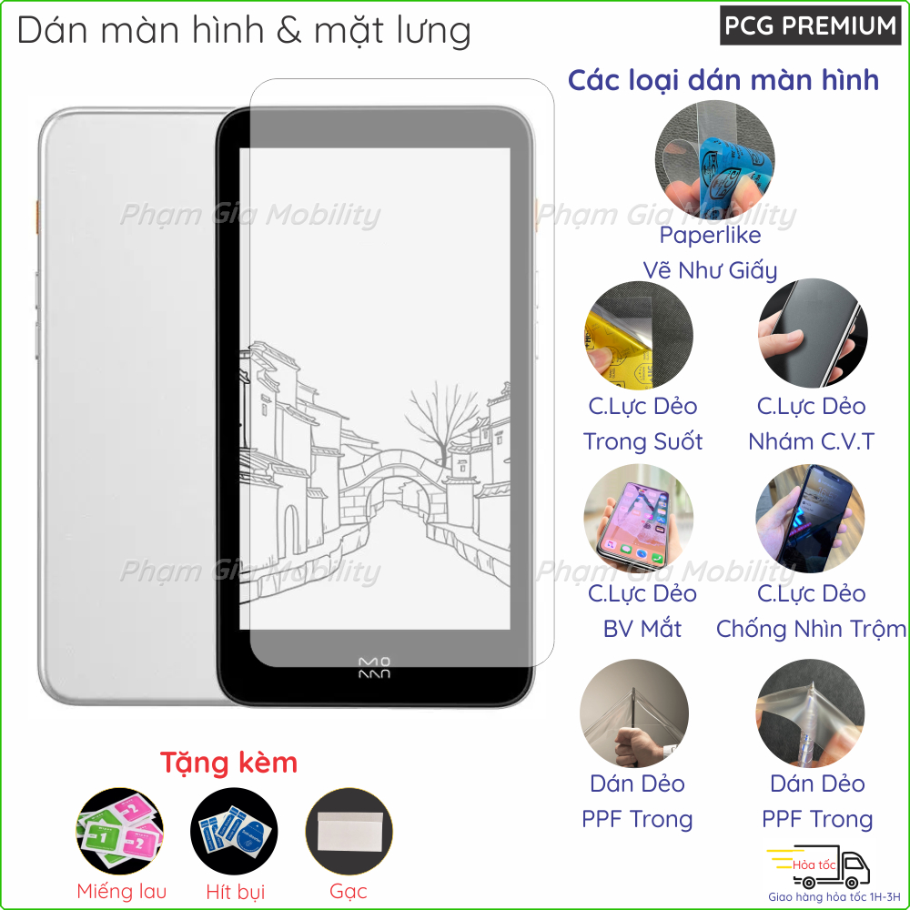 Dán màn hình dành cho máy đọc sách Xiaomi Moaan Inkpalm 5 Pro Mix 7 ...