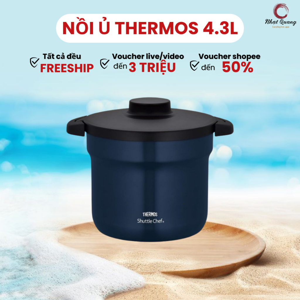 Nồi ủ Thermos KBJ-4501/ KBG-4502 dung tích 4.3L | Shopee Việt Nam