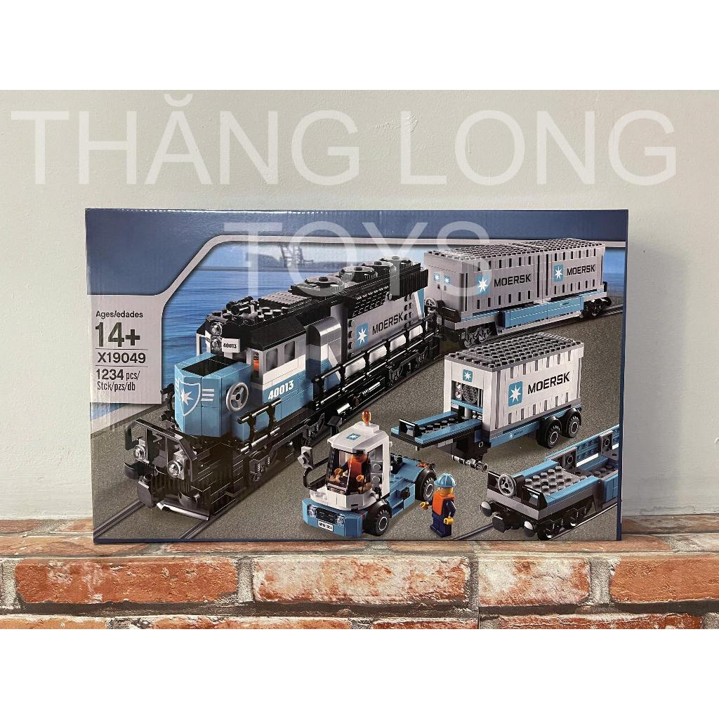 Đồ chơi xếp hình X19049 19049 21006 91006 Tàu hoả thành phố tuyệt đẹp ...