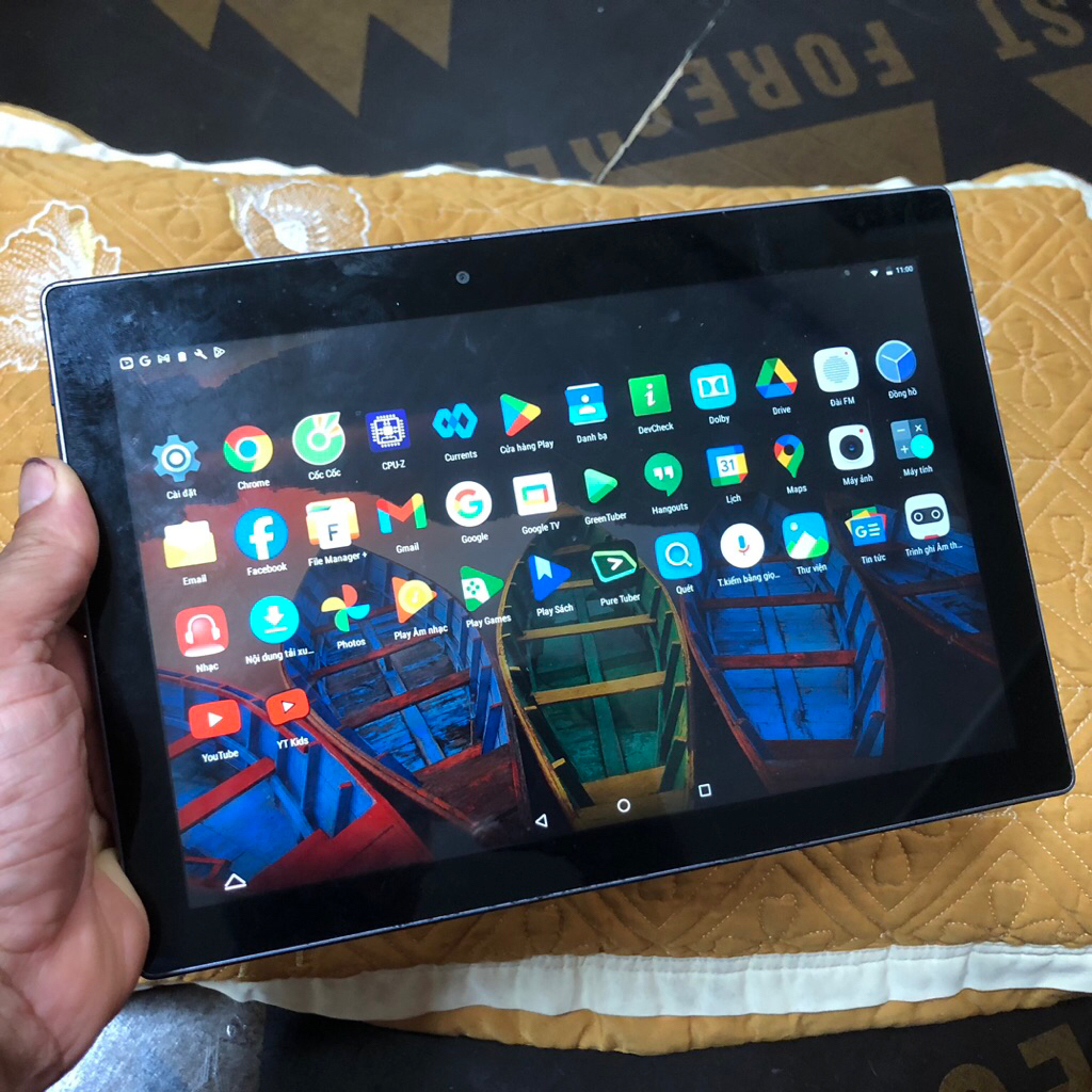 MÁY TÍNH BẢNG LENOVO TB3-X70F - HÀNG CŨ - MÀN TO 10 INCH - XEM YOUTUBE BẰNG APP THỨ 3 | Shopee ...