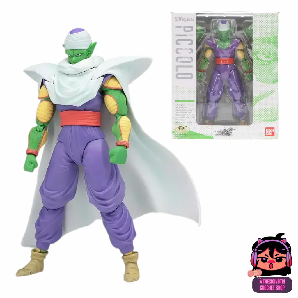SHF BANDAI (AUTHENTIC) HIGH QUALITY ACTION FIGURE "PICOLO 1.0 ...