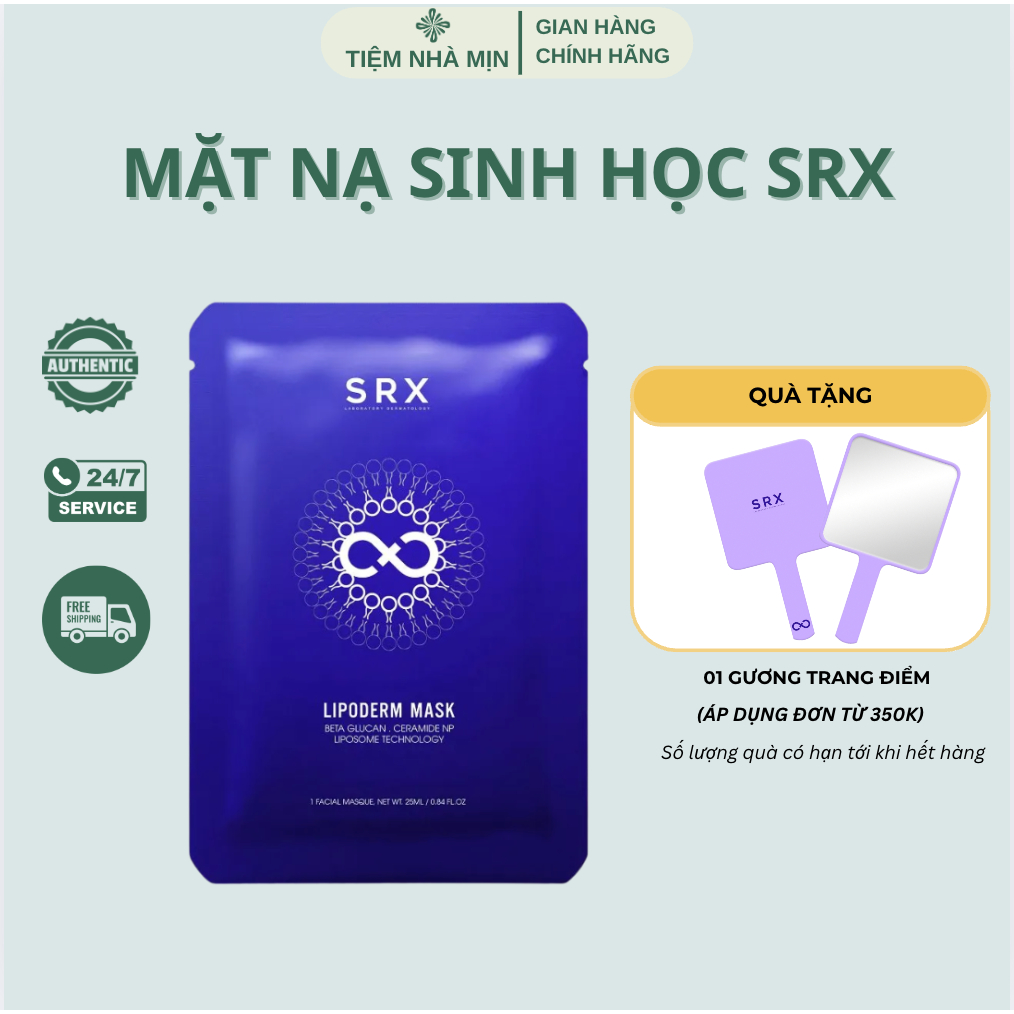 Mặt Nạ Phục Hồi SRX Lipoderm Mask Cấp Ẩm, Làm Dịu Da, Phục Hồi Da 20g ...