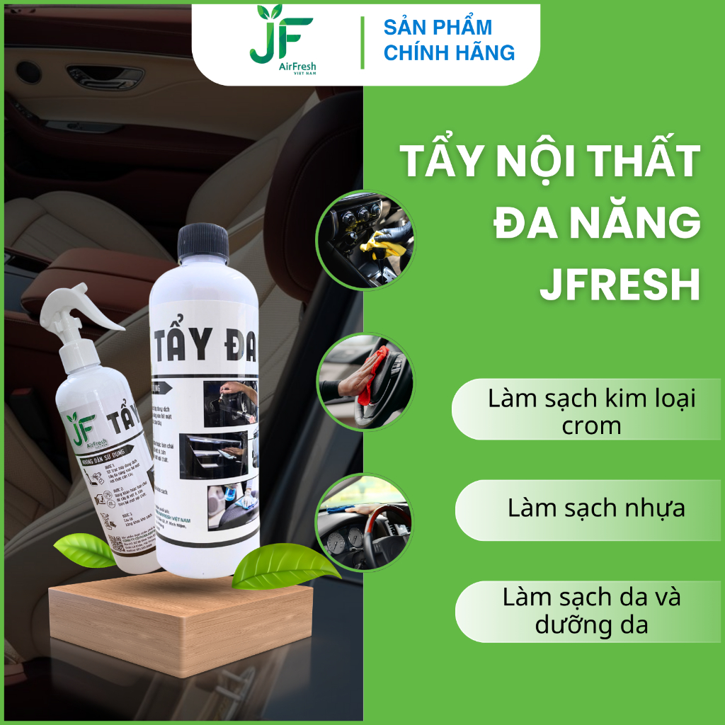 Dung Dịch Tẩy Nội Thất Đa Năng Jfresh | Shopee Việt Nam