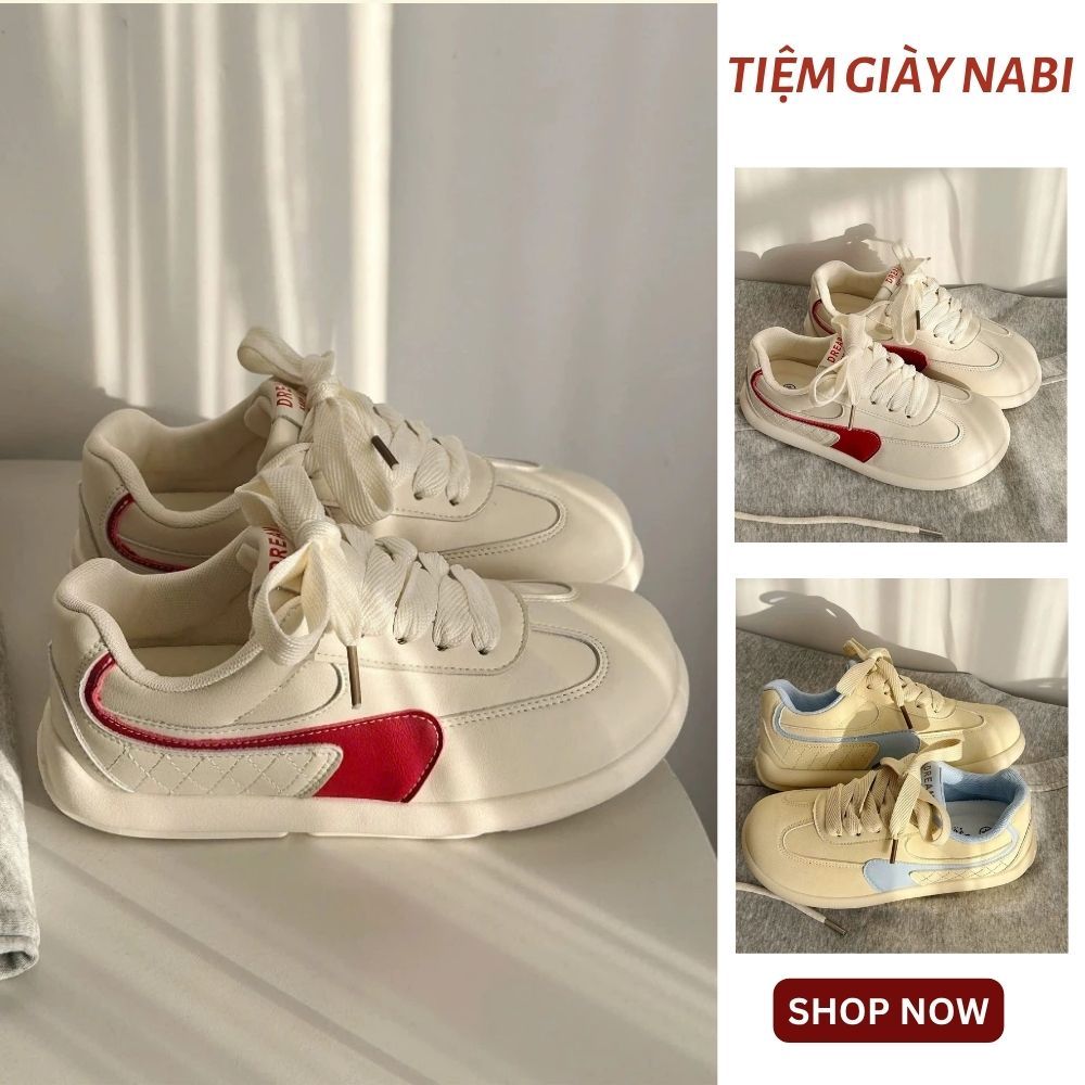 Giày Thể Thao Nữ Basic Đế Cao 3cm Dễ Phối Đồ Cao Cấp Nabi 18 - Giày ...