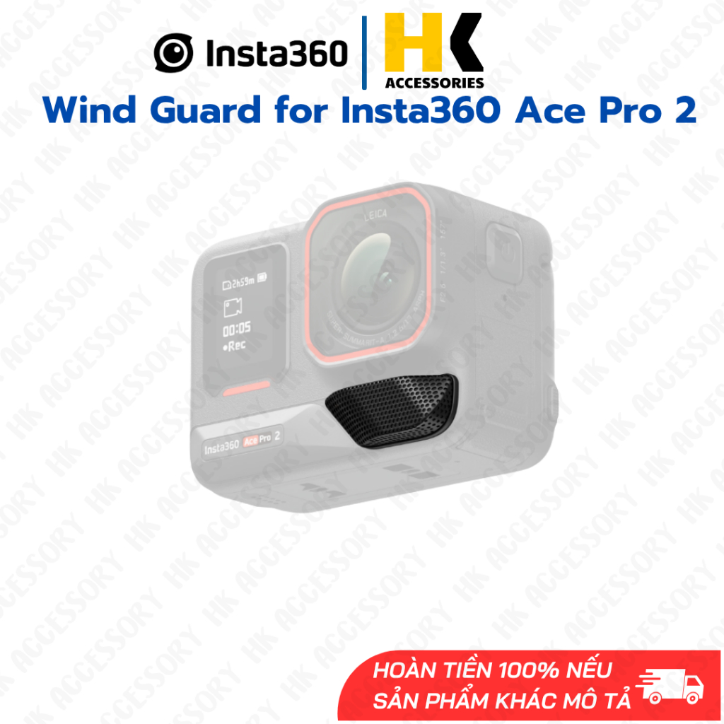 Wind Guard for Insta360 Ace Pro 2 - Tấm lọc gió cho Insta360 Ace Pro 2 ...