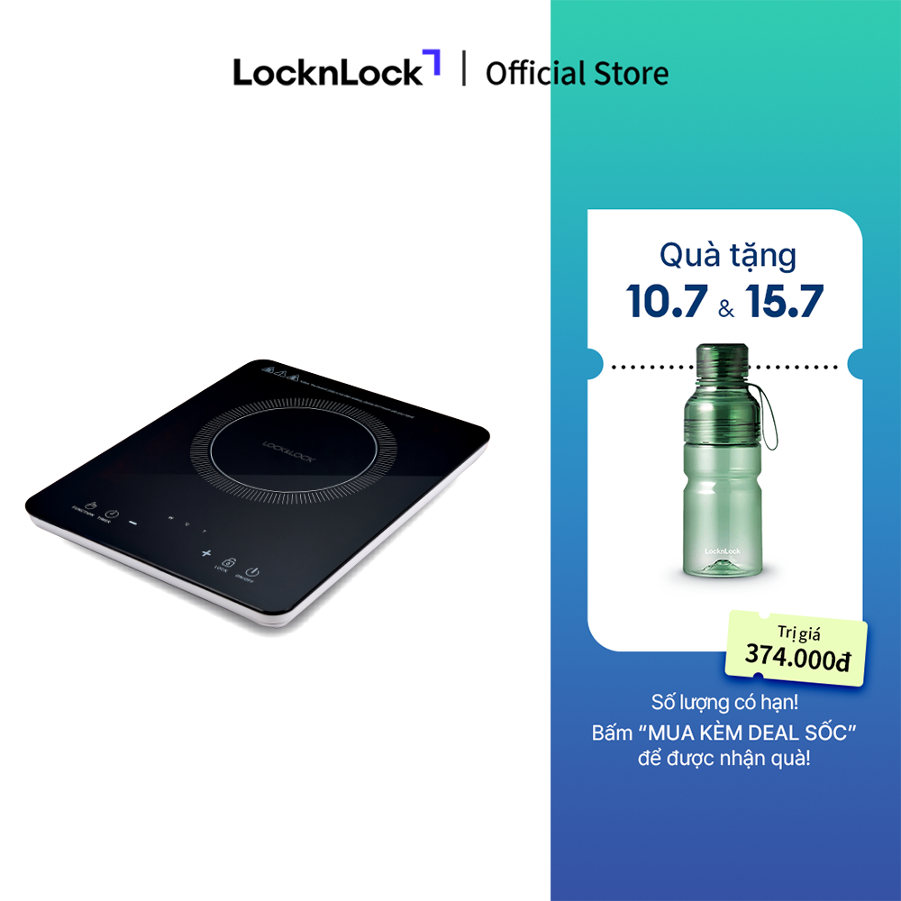 Bếp điện từ Lock & Lock Induction Cooker, 220-240V, 50/60Hz, 2000W ...