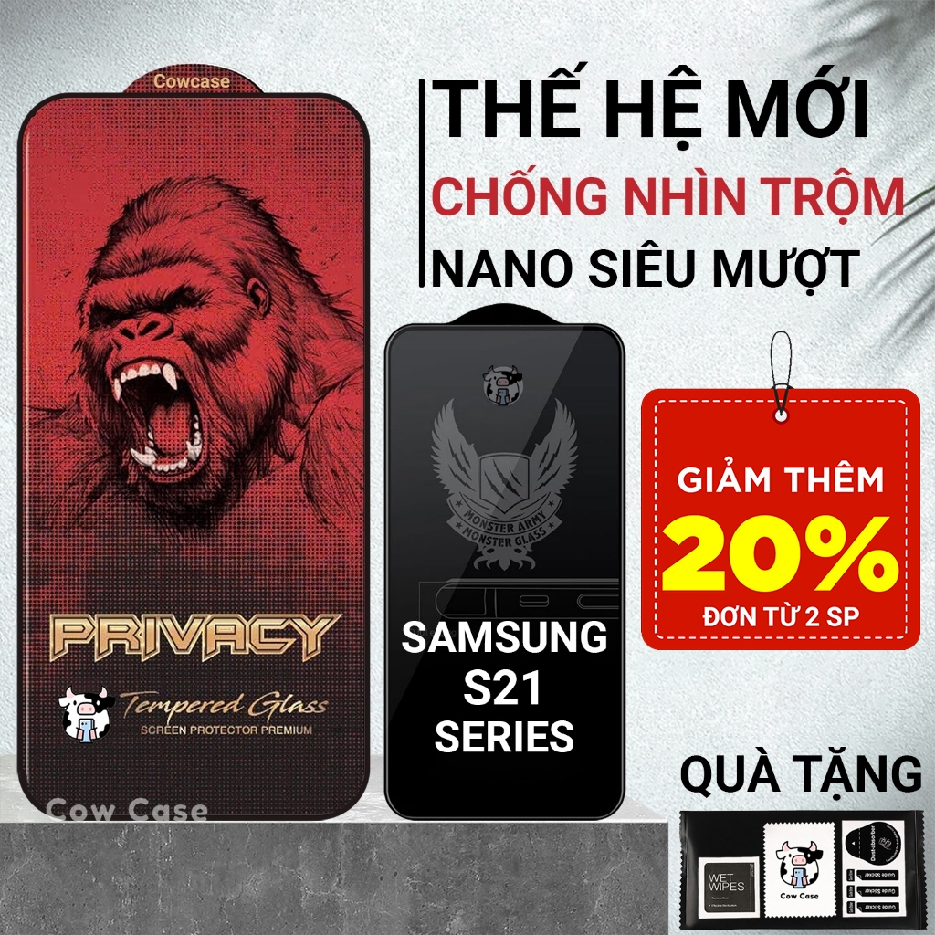 Cường lực Samsung S21 Fe/Ultra/Plus 5G chống nhìn trộm full màn bảo vệ ...