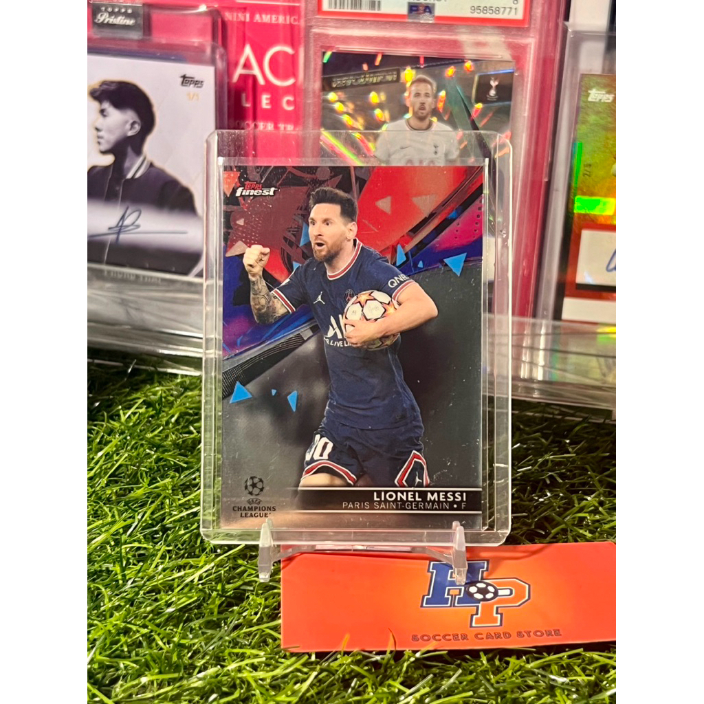 Thẻ bóng đá Lionel Messi Topps Finest UCL 2021/22 | Shopee Việt Nam