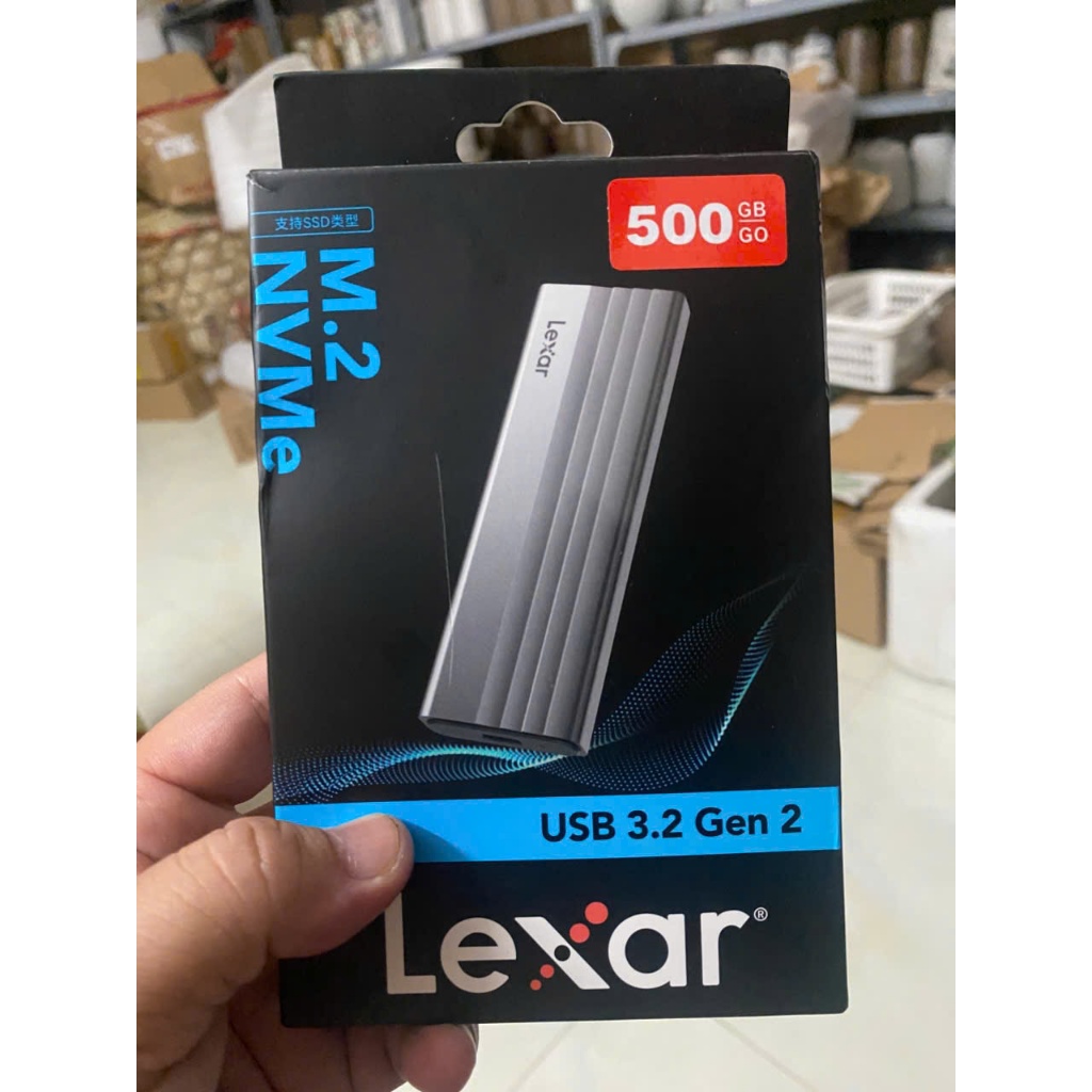 Ổ cứng SSD di động LEXAR 512 GB USB type-C 10GBs | Shopee Việt Nam