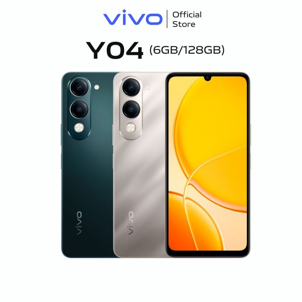 [MỚI] Điện thoại vivo Y04 (6GB+128GB) - Hàng chính hãng - 1 Đổi 1 trong tháng đầu tiên - Bảo ...