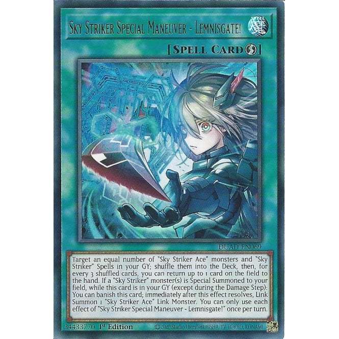 [KW2 Yugioh] [EN-UK] [Waifu] Thẻ DUAD-EN069 Sky Striker Special Maneuver - Lemnisgate! : Ultra ...