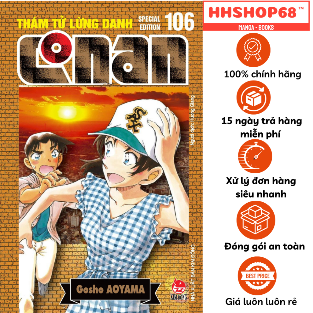 Truyện tranh - Thám tử lừng danh Conan tập 100 101 102 103 104 105 106 ...