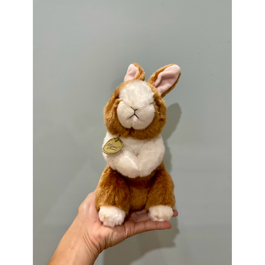 Gấu bông thỏ trắng, thỏ rừng, thỏ Hà Lan giống thật chính hãng Miyoni ...