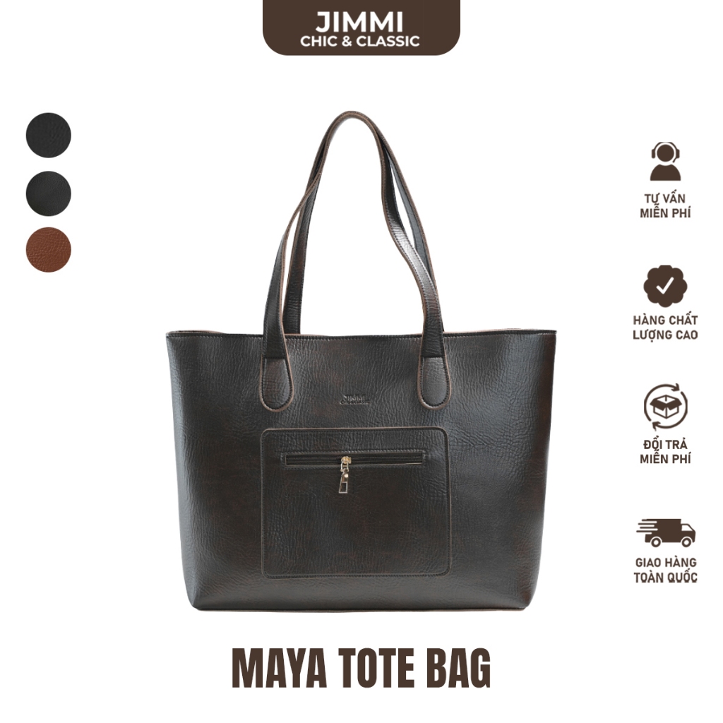 Túi Xách Nữ Công sở Cỡ lớn MAYA Jimmi Bag - Vừa Laptop 13-16 inches tài ...