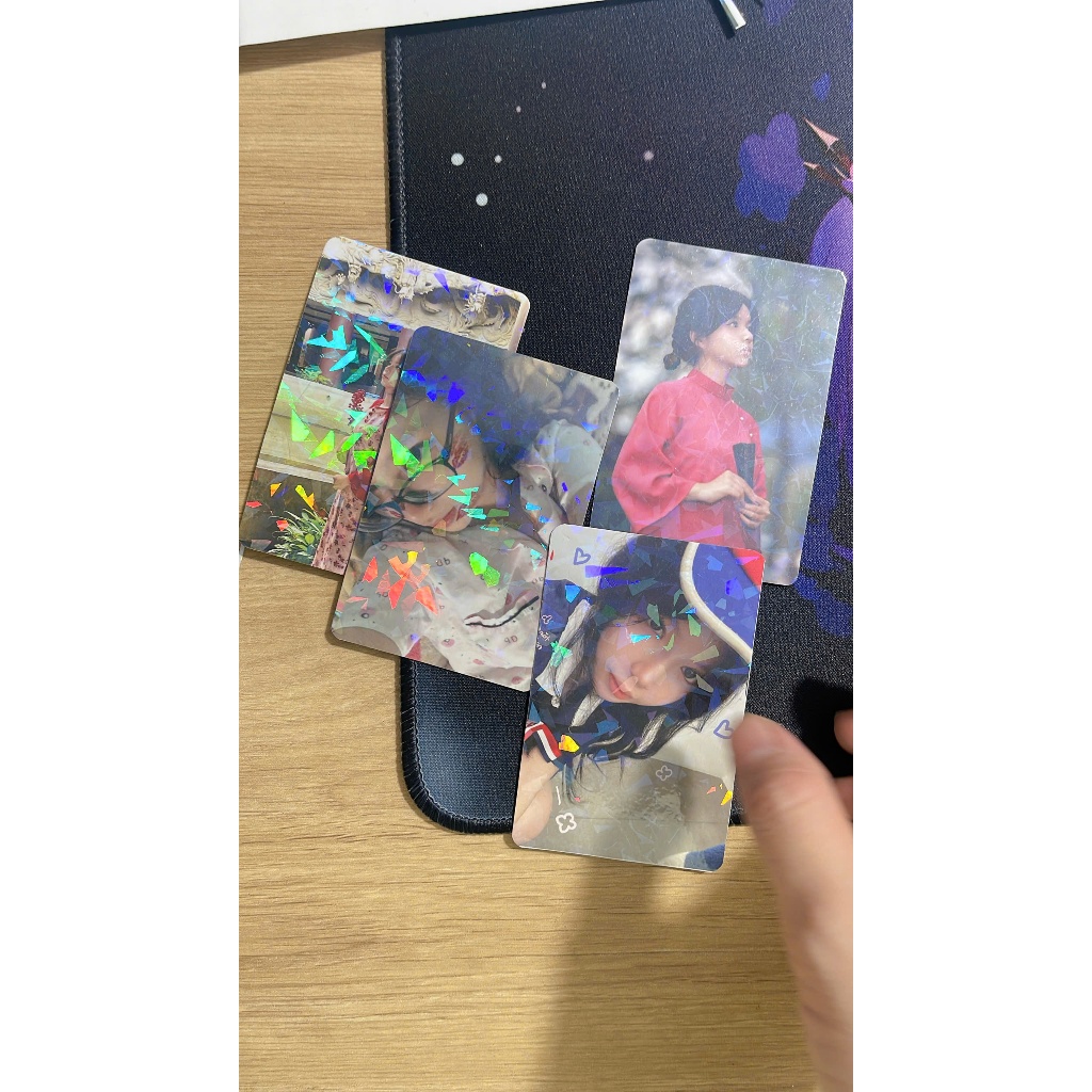 HỎA TỐC In Card PVC, Card Des Card Bo Góc Giấy C300 ID Card THEO YÊU CẦU size theo yêu cầu Cán ...