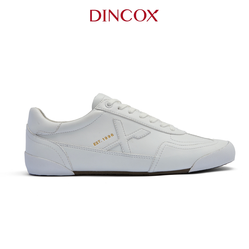 Giày Sneaker Da Nam Nữ Dincox DC47 WHITE Shoes Đế Bằng, Bền Và Nhẹ Hơn ...