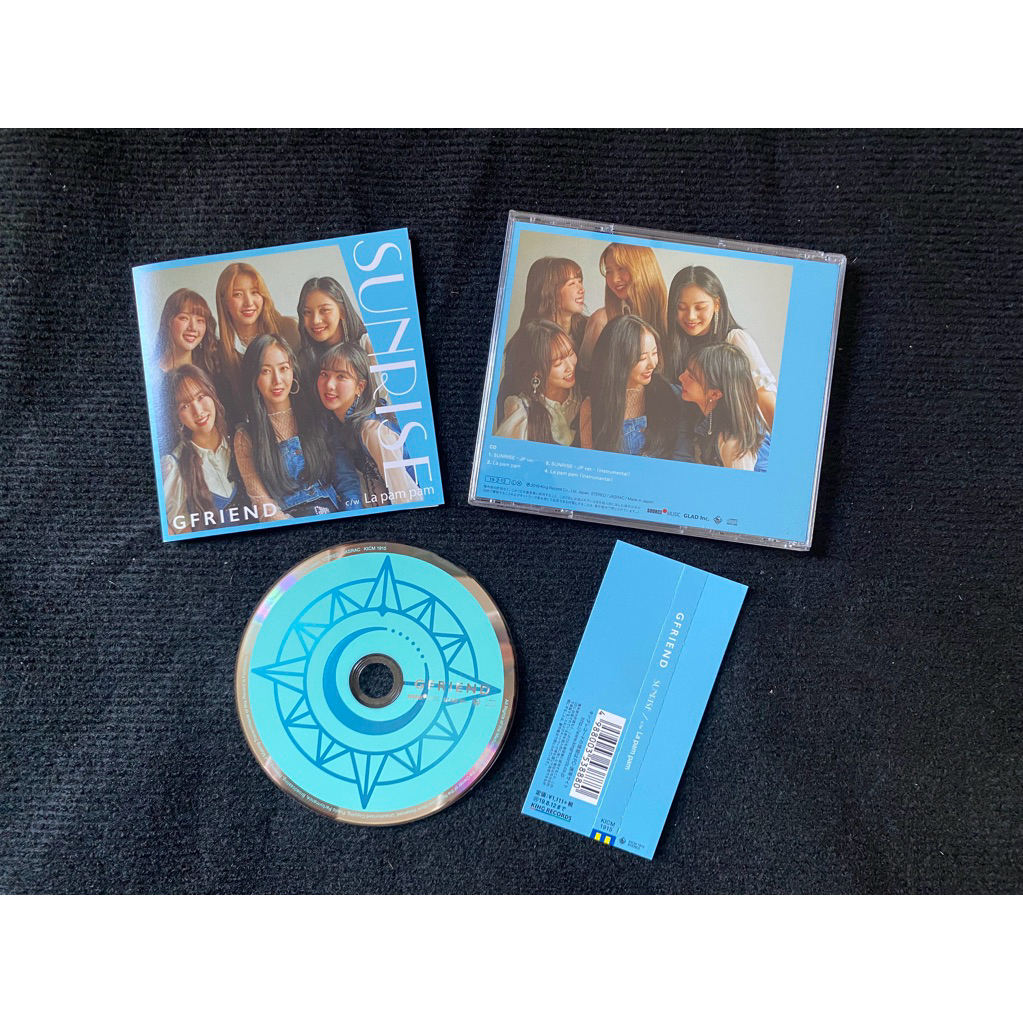 Gfriend mini album Nhật Sunrise khui seal, gồm Cd và mini photobook ...
