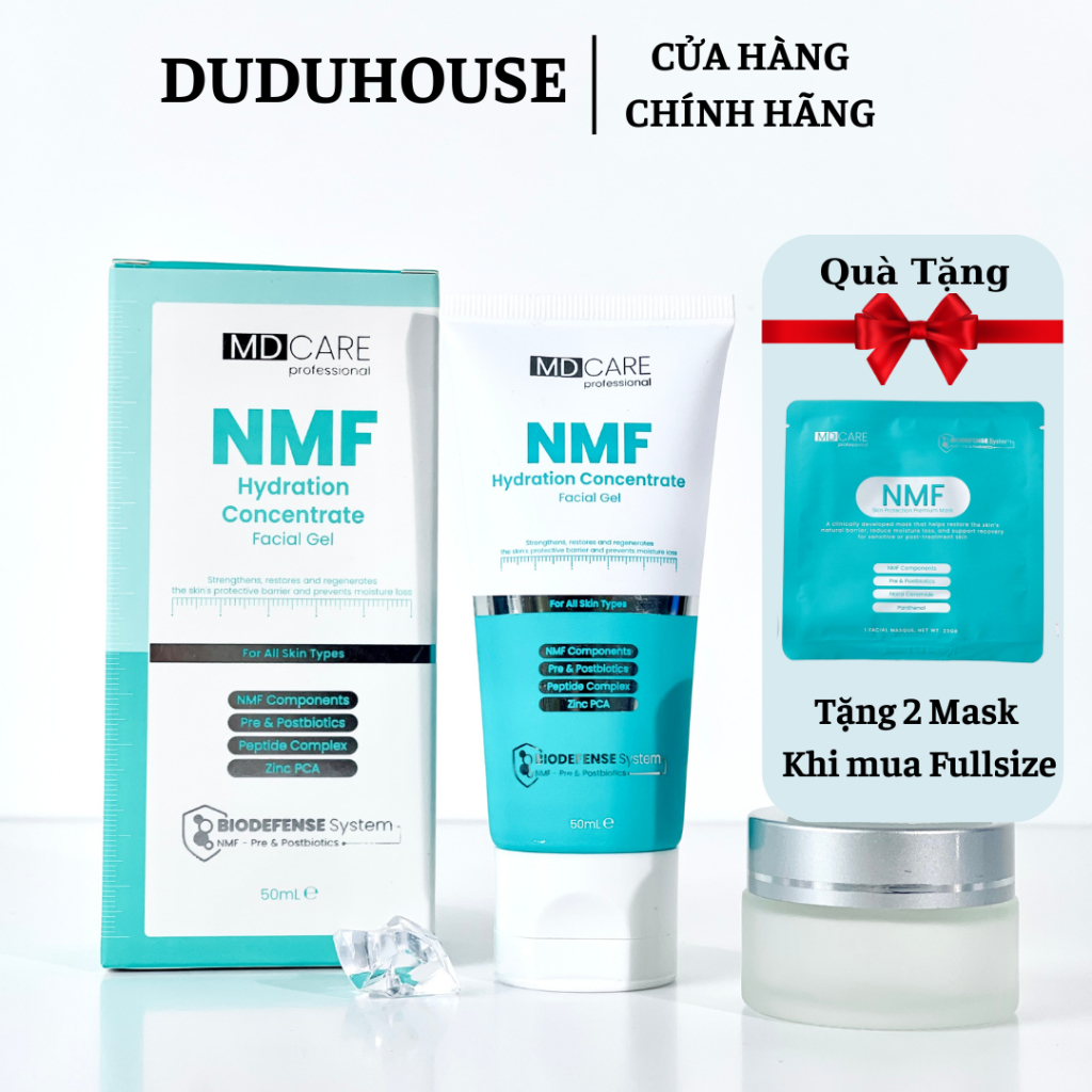 Kem dưỡng MD Care NMF Hydration Concentrate Facial Gel Kiểm Soát Dầu, Tái Tạo Và Phục Hồi 50ml ...