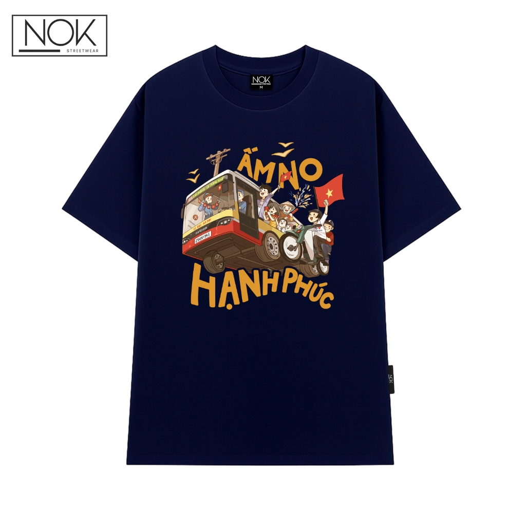 Áo Thun Unisex Oversize 100% Cotton Chất Lượng - Thiết Kế Ấm No Hạnh ...