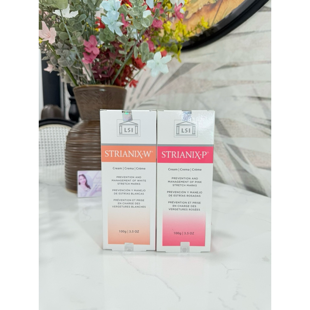 [CHÍNH HÃNG] Kem mờ rạn da Strianix-P & Strianix-W – Hộp 100g (rạn đỏ ...
