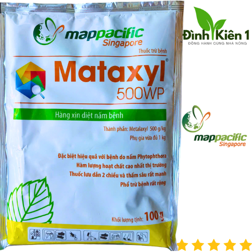 ( combo 10 gói ) Mataxyl 500wp ( metalaxyl 500g/kg ) gói 100gram ...