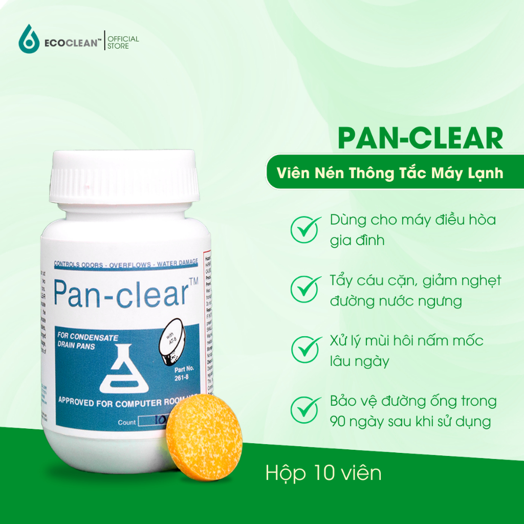 KPT CHEM Viên Nén Pan Clear - Thông Tắc, Khử Mùi Hôi Đường Ngưng Cho ...