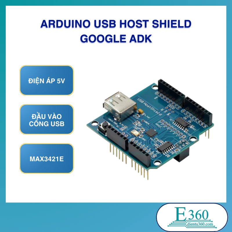 Mạch Arduino USB Host Shield/ Google ADK | Shopee Việt Nam