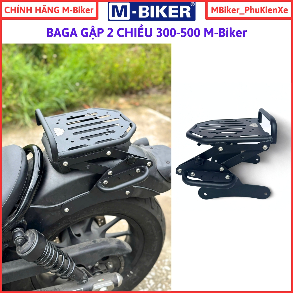 Baga gập rebel, Baga rebel, cảng sau rebel300-500, chính hãng M-Biker ...