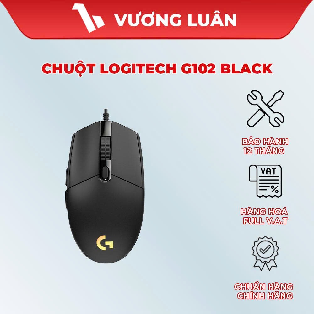 Chuột gaming Logitech G102 Gen2 Lightsync | Shopee Việt Nam