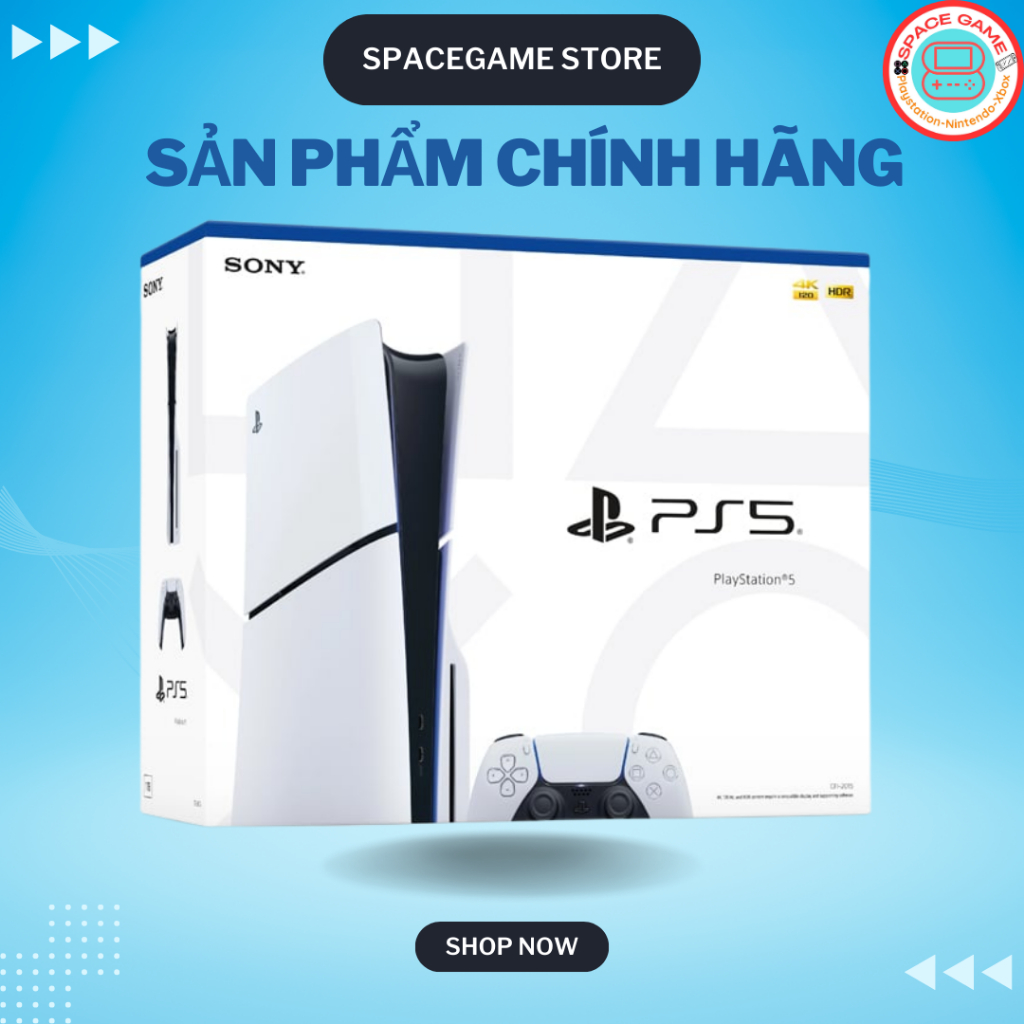 Máy game SONY - Playstation PS5 SLIM Standard chính hãng Việt Nam ( Ổ ...