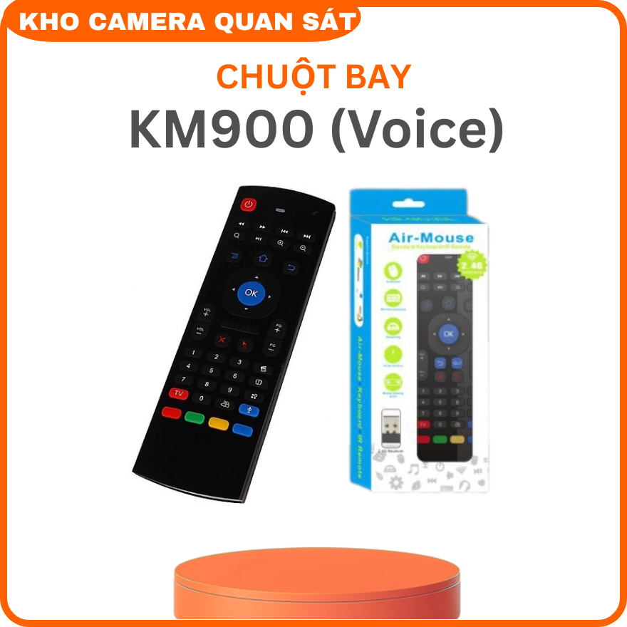 Chuột Bay Điều khiển giọng nói- Dùng cho TIVI AIR và Android Tivi Box ...