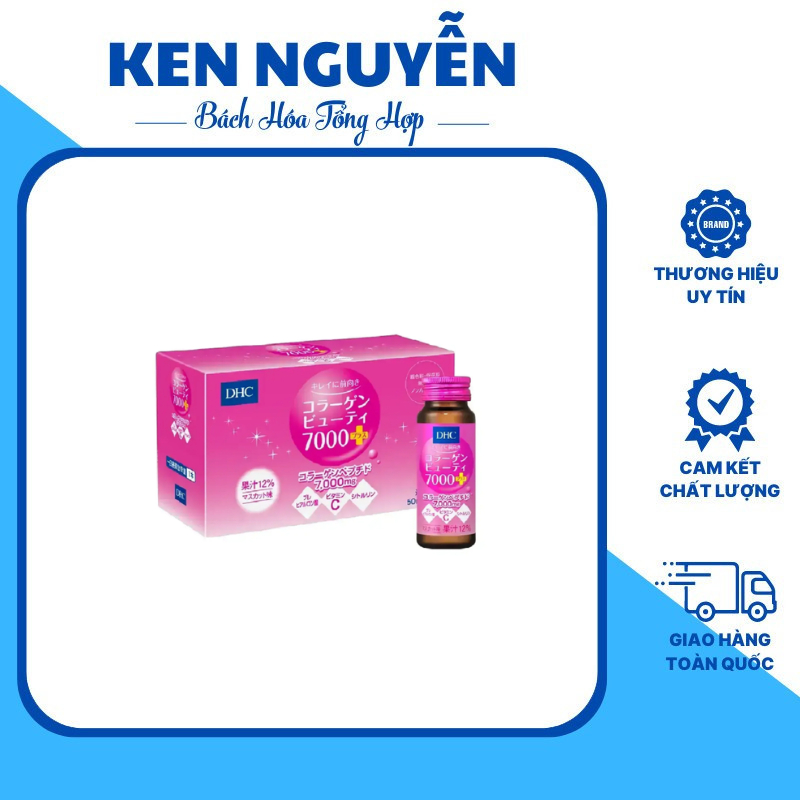Collagen Nước Dhc Collagen Beauty 7000 Plus Nhật Bản 1 hộp 10 lọ x 50ml ...