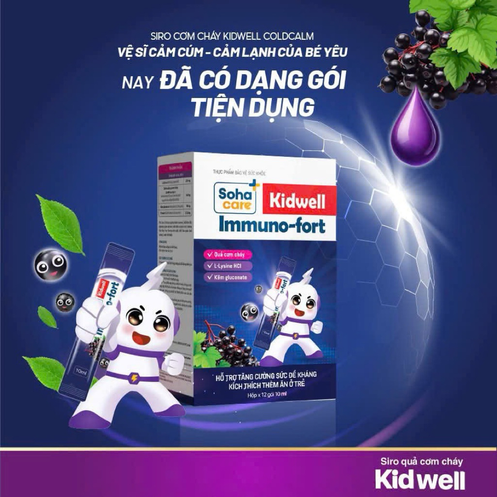[MỚI] KidWell Coldcalm - Siro Hỗ Trợ Miễn Dịch, Giảm Ho, Tăng Sức Đề ...