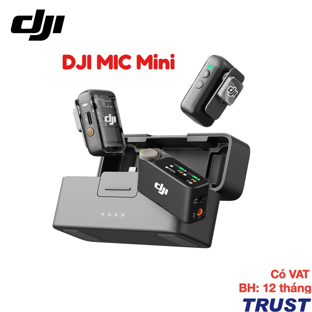 Microphone Không Dây DJI Mic Mini - Thiết kế nhỏ gọn | Shopee Việt Nam
