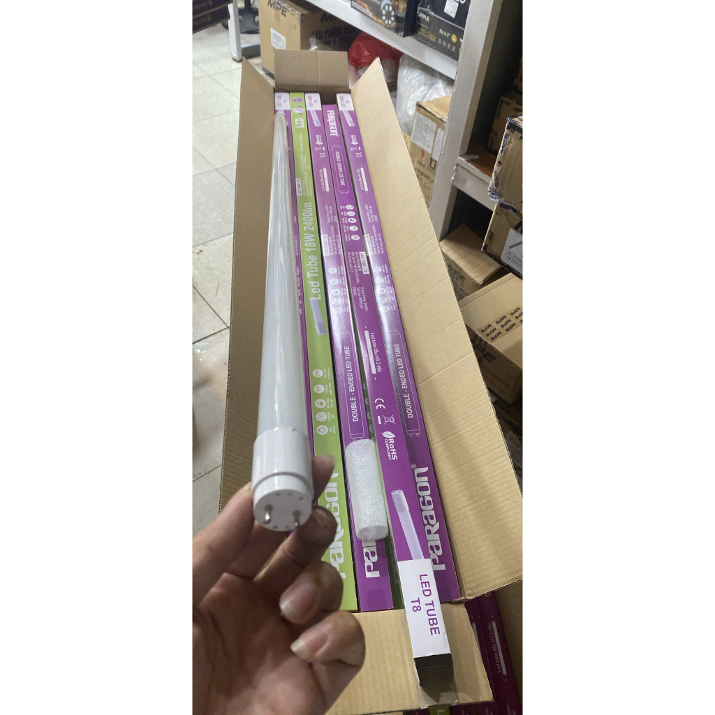 (Hỏa tốc sài gòn) Đèn led tube ống tuýp 1m2 siêu sáng công suất 18W chính hãng Paragon | Shopee ...